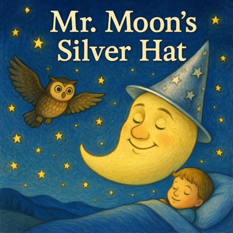 Mr. Moon’s Silver Hat – Poem for Children Ages 3-7 years